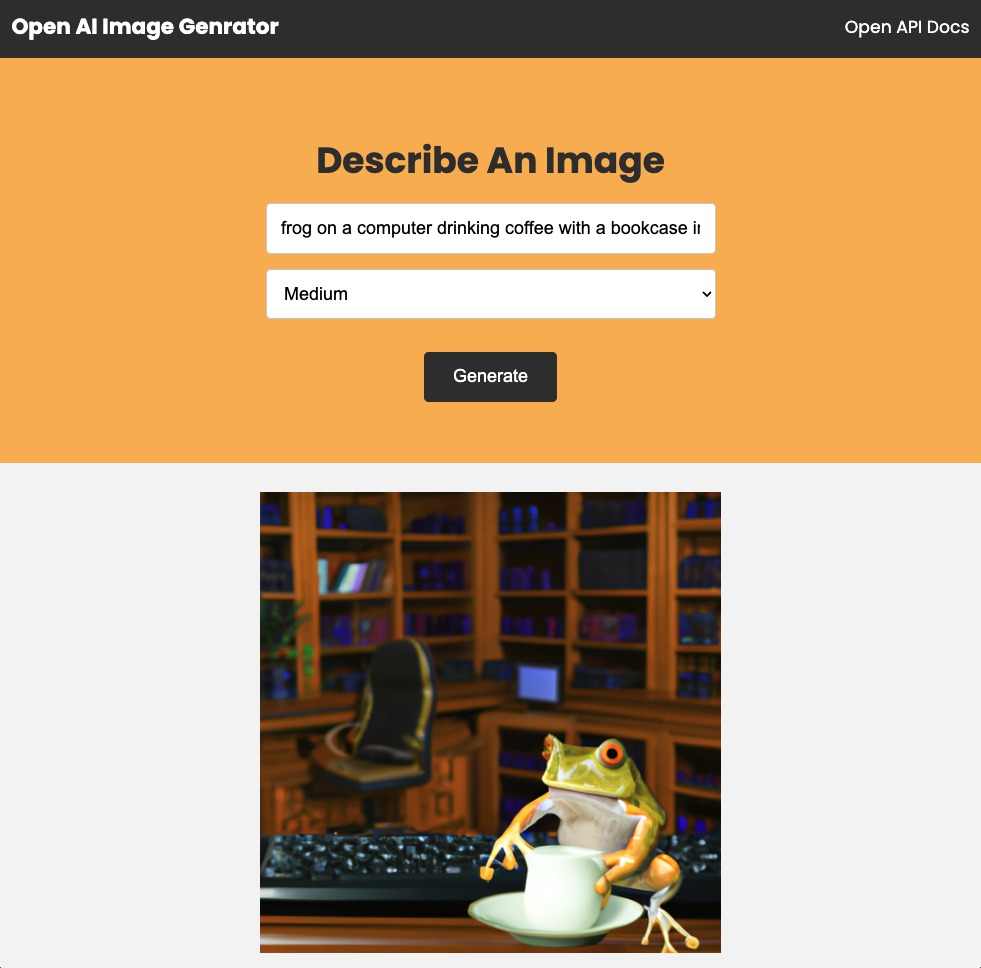 OpenAI Image Generator | openAI_Node.js_image_generator